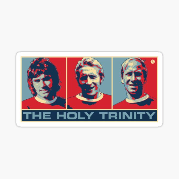 "The Holy Trinity " Sticker by DAFTFISH | Redbubble