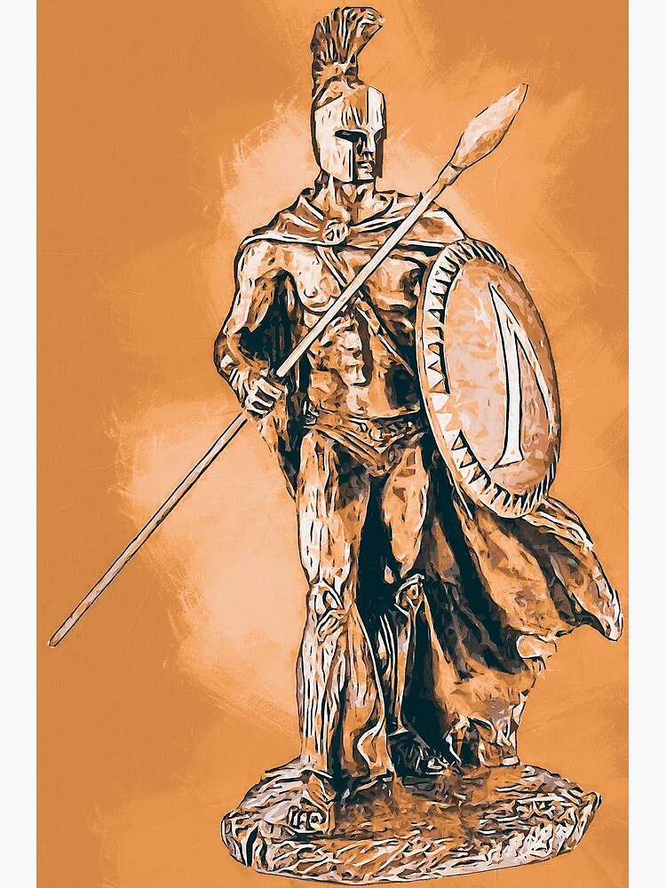 "Ancient Warriors, Spartiates" Poster for Sale by Andrea Mazzocchetti ...