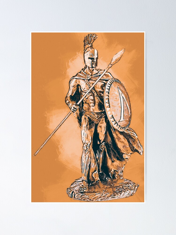 "Ancient Warriors, Spartiates" Poster for Sale by Andrea Mazzocchetti ...