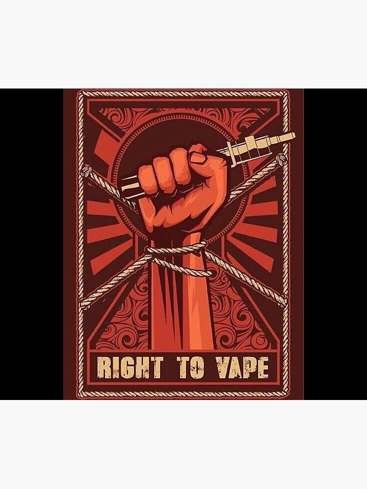 "Right to Vape" Poster by slc2213 | Redbubble