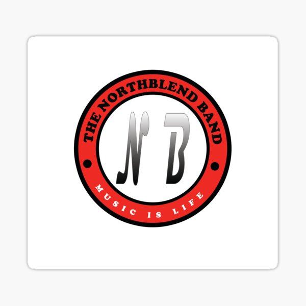 "Northblend logo" Sticker for Sale by erikmalubay | Redbubble