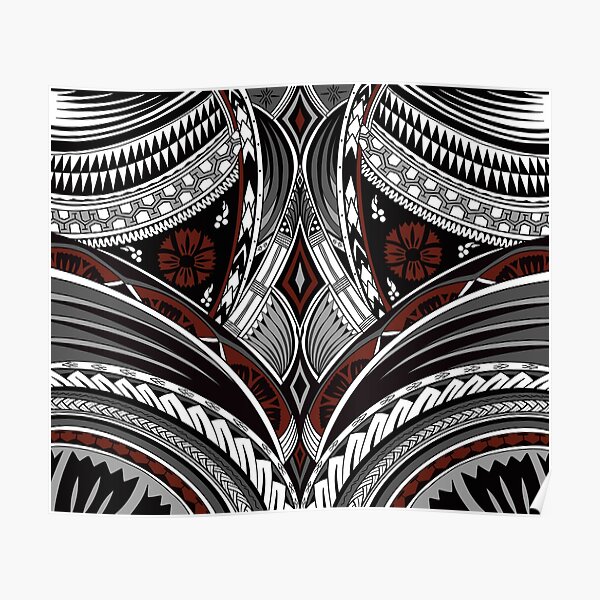"Tapa patterns " Poster by KeithMasima | Redbubble