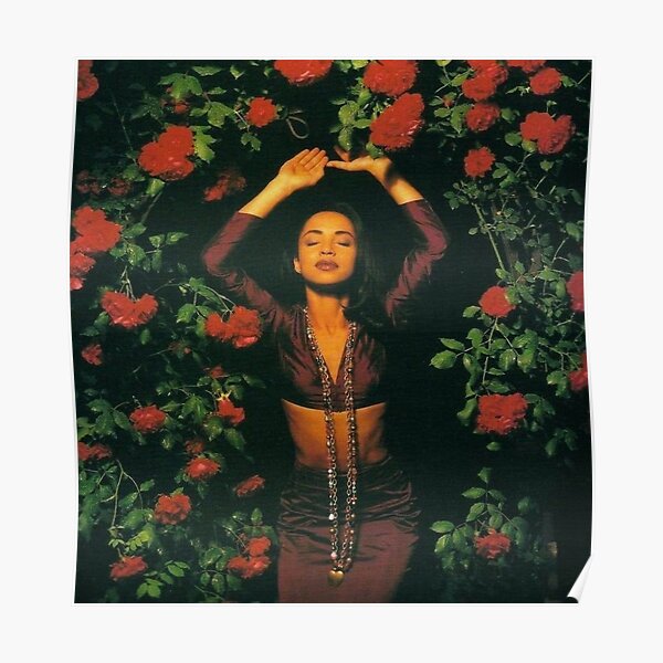 "Flowers Sade" Poster by lamariaa | Redbubble