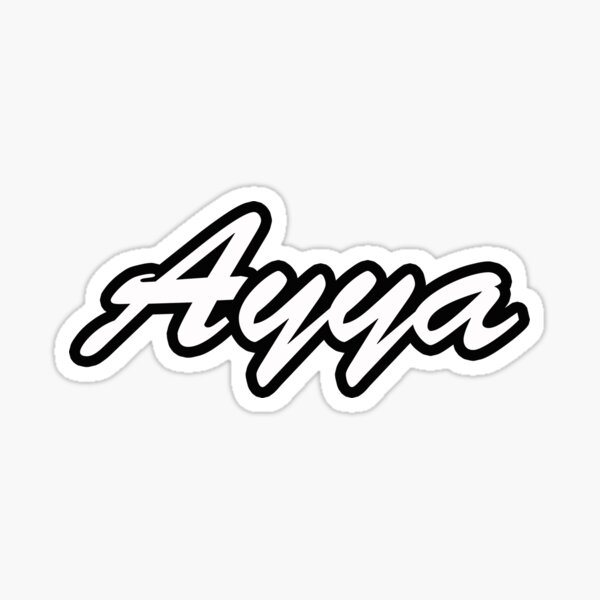 "Ayya" Sticker for Sale by Zoro619 | Redbubble