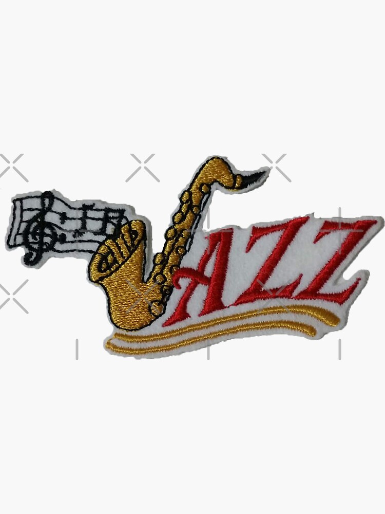 "Jazz Sticker" Sticker for Sale by designolo | Redbubble