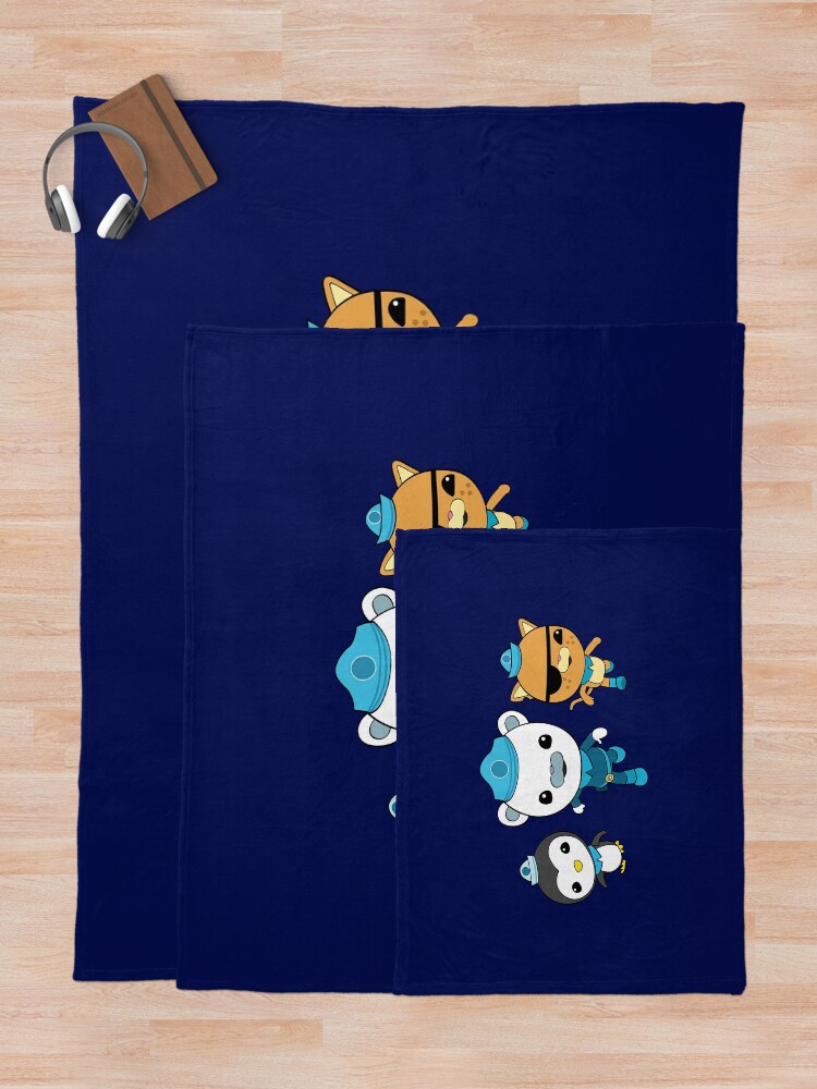 "octonauts design" Throw Blanket for Sale by Leezy-Loops | Redbubble