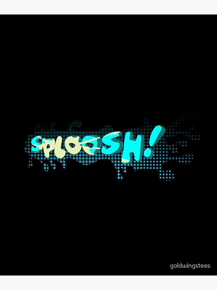 Póster «Super héroe de cómic Onomatopeya. Sploosh!» de goldwingstees ...