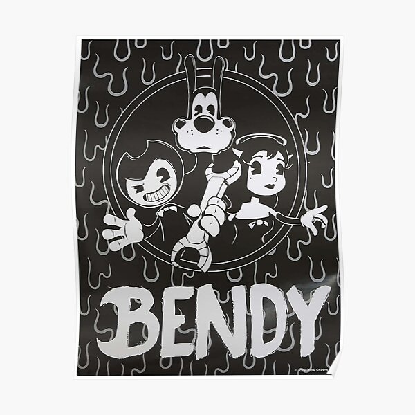 Bendy Posters | Redbubble