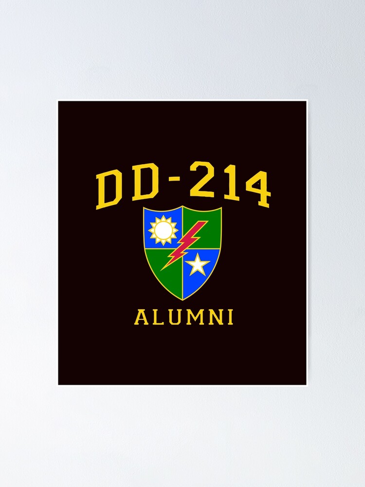 "US Army Ranger Veteran DD214 Alumni Logo Insignia for Christmas ...