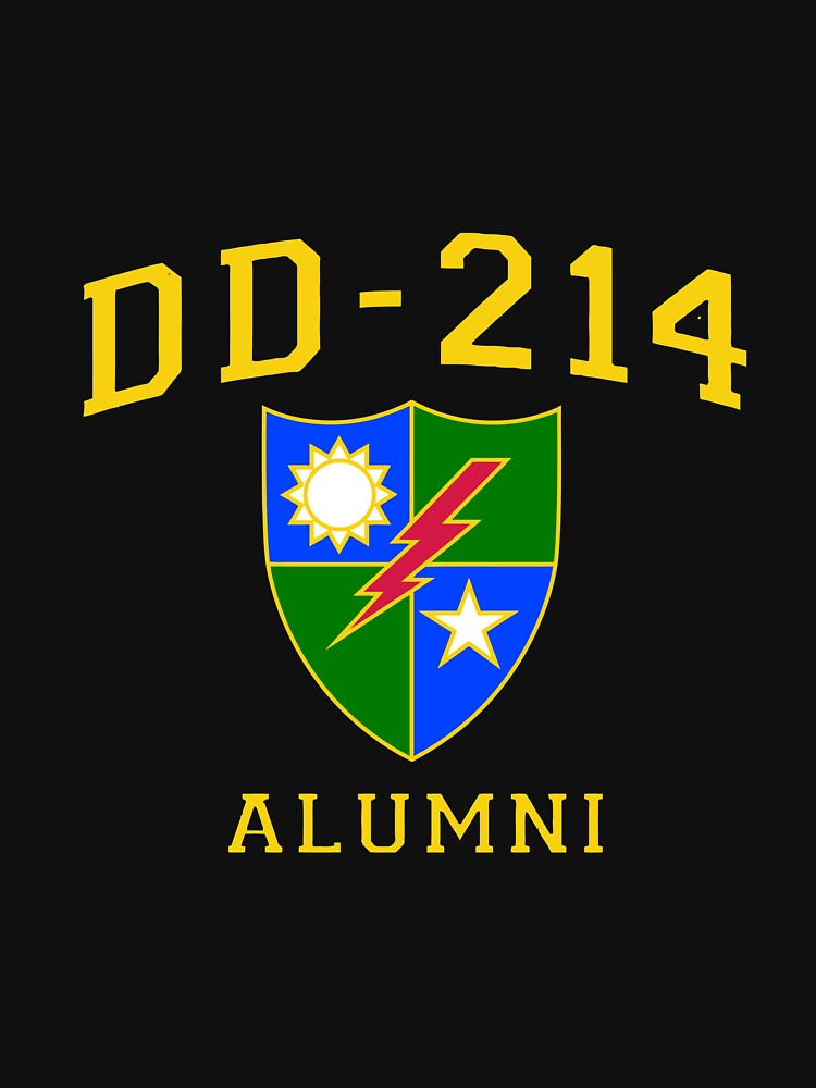 "US Army Ranger Veteran DD214 Alumni Logo Insignia for Christmas" T ...