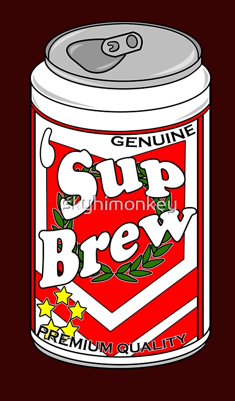 "'Sup Brew" by skyhimonkey | Redbubble