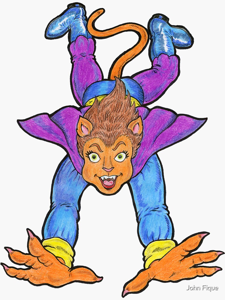 "Kataz Trophy--Hello, mousey" Sticker for Sale by GhostlyPhantoms ...