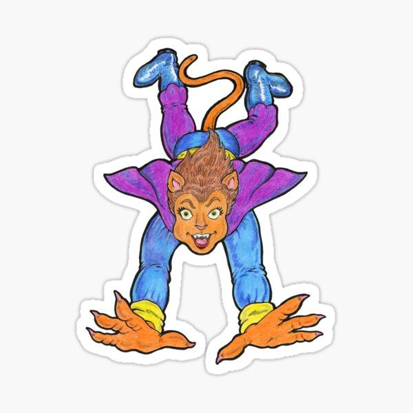 "Kataz Trophy--Hello, mousey" Sticker for Sale by GhostlyPhantoms ...