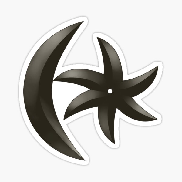 "Morrowind Moon and Star" Sticker for Sale by flansolo | Redbubble