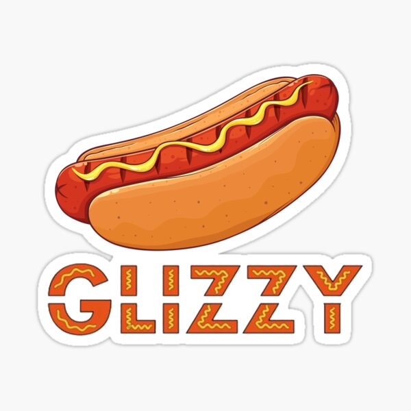 "glizzy" Sticker for Sale by damone7 | Redbubble