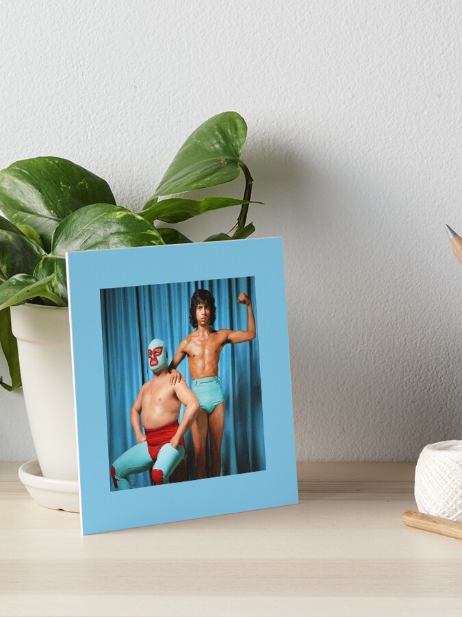 "Nacho Libre Steven Esqueleto Wrestling Tag Team" Art Board Print for Sale by komedykrab | Redbubble