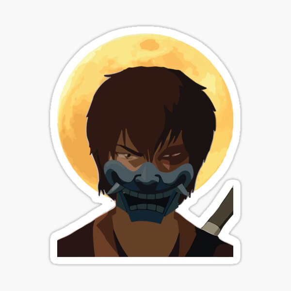"Prince Zuko, The Blue Spirit" Sticker for Sale by JaredTacos | Redbubble