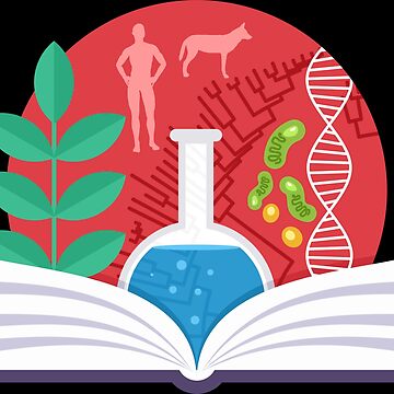 "Biology Emblem" Sticker for Sale by yulia-rb | Redbubble