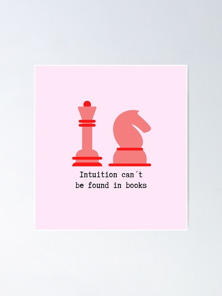 "QUEEN'S GAMBIT quote cute pastel " Poster by TamaraSeagrams | Redbubble
