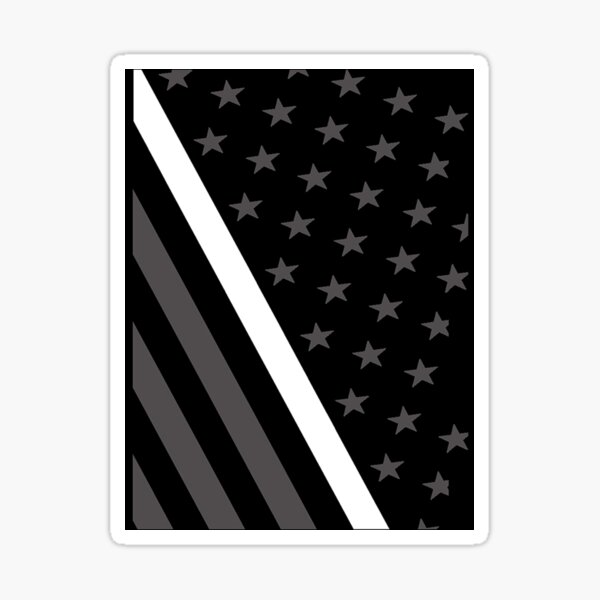 "Thin Grey Line Correctional Officer Gift" Sticker by UrbanGiftShop ...