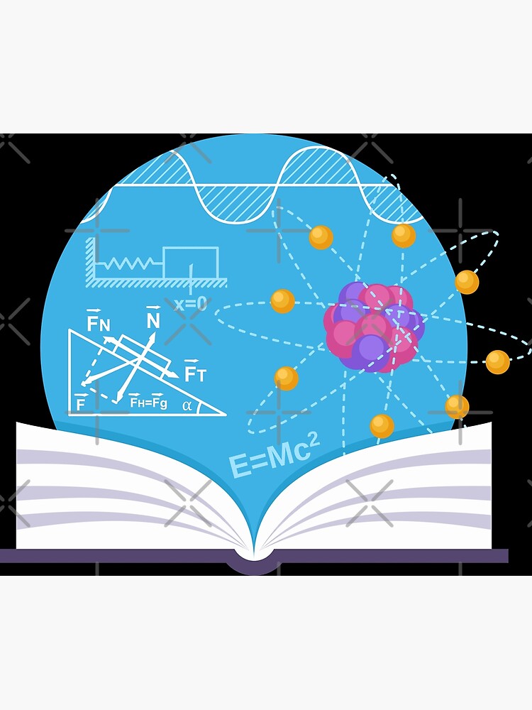 "Physics Emblem" Photographic Print for Sale by yulia-rb | Redbubble