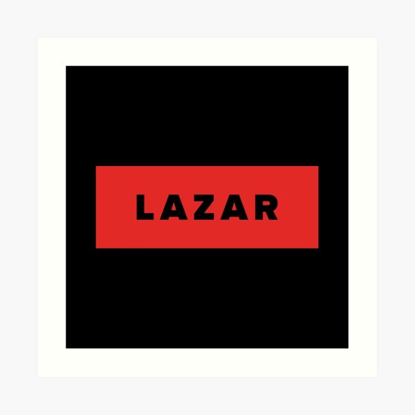"LAZARBEAM LOGO" Art Print for Sale by creativesupply | Redbubble