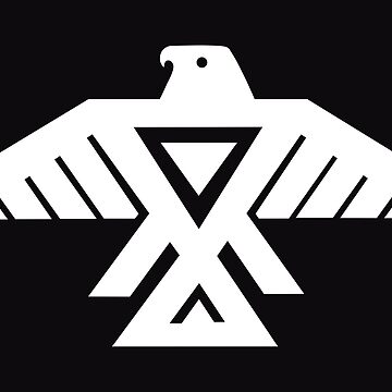"Anishinaabe Anisnaabe Thunderbird Pheonix Bird Flag Symbol by Grand ...