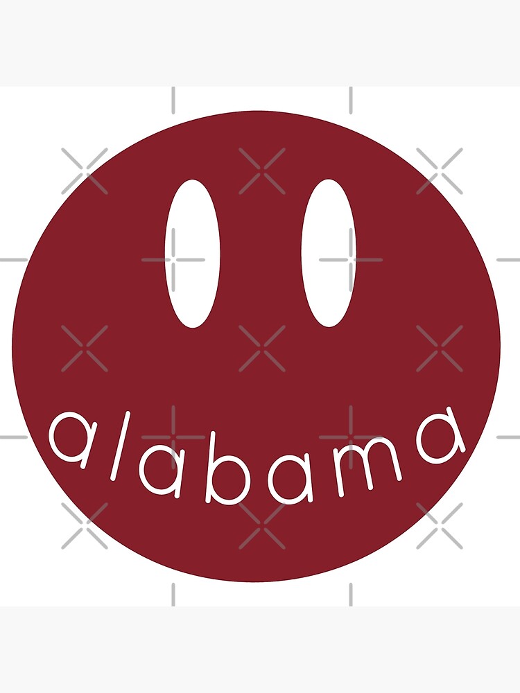 "Alabama Face" Art Board Print for Sale by NicholasForbes | Redbubble