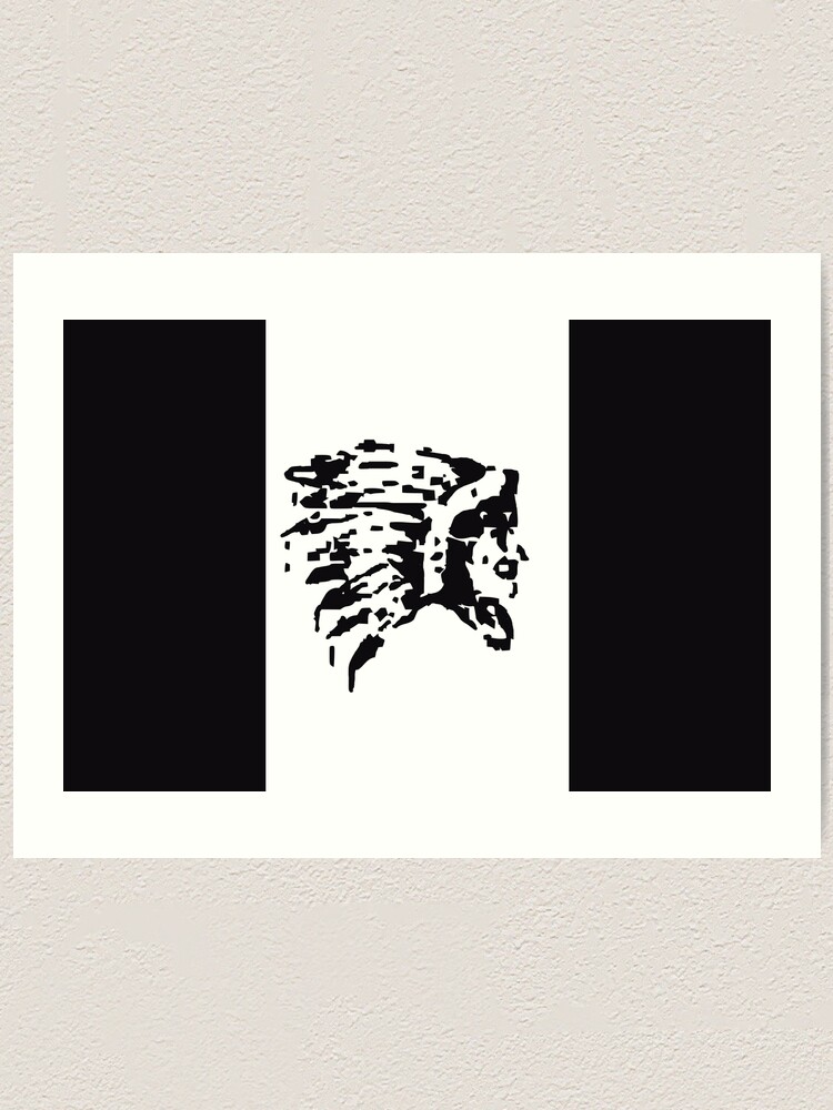 "Cree flag Canada black and white Indigenous Nations Canadian Native ...