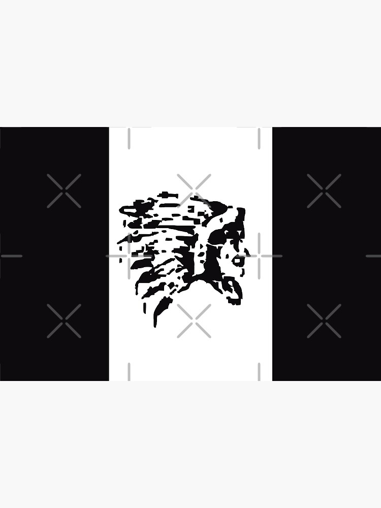 "Cree flag Canada black and white Indigenous Nations Canadian Native ...