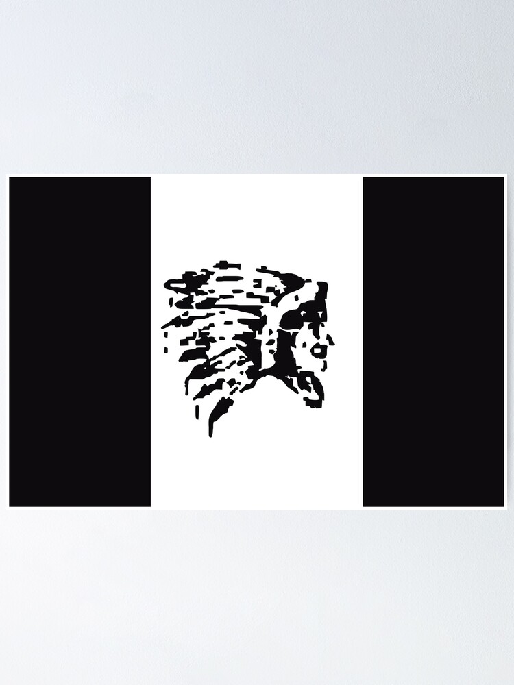 "Cree flag Canada black and white Indigenous Nations Canadian Native ...