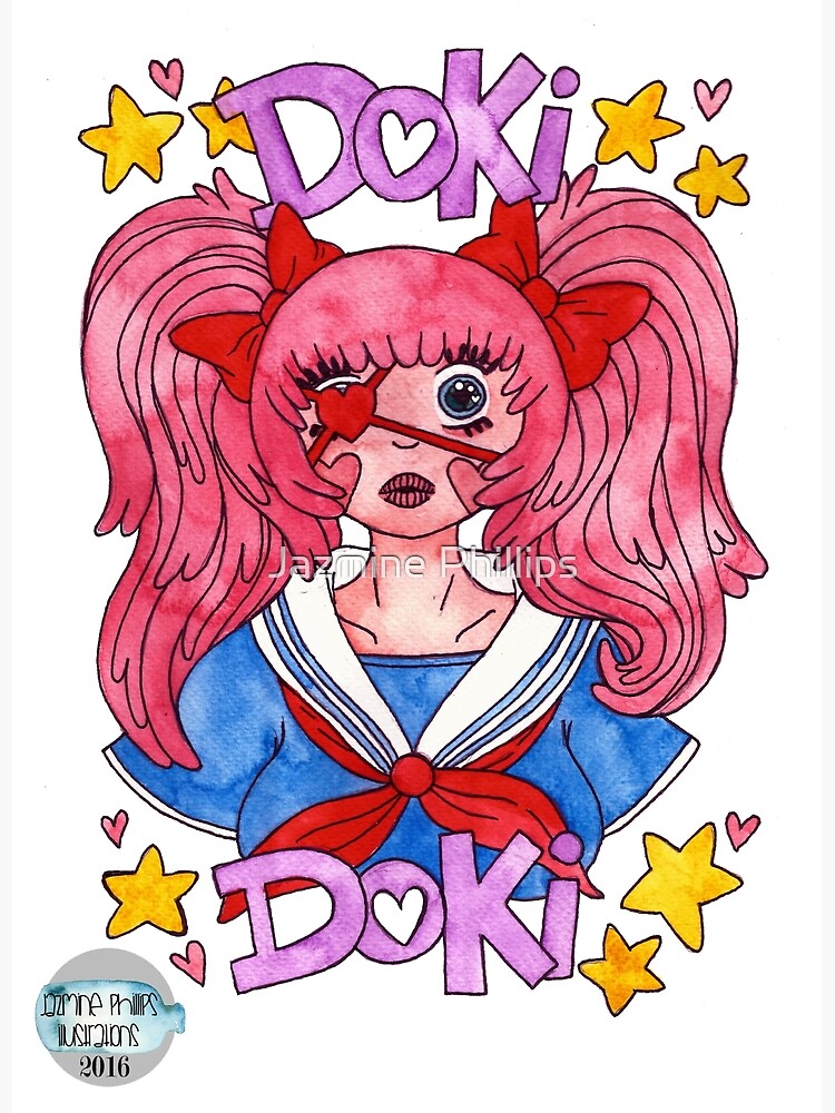 "Doki Doki!" Poster by octojazz | Redbubble