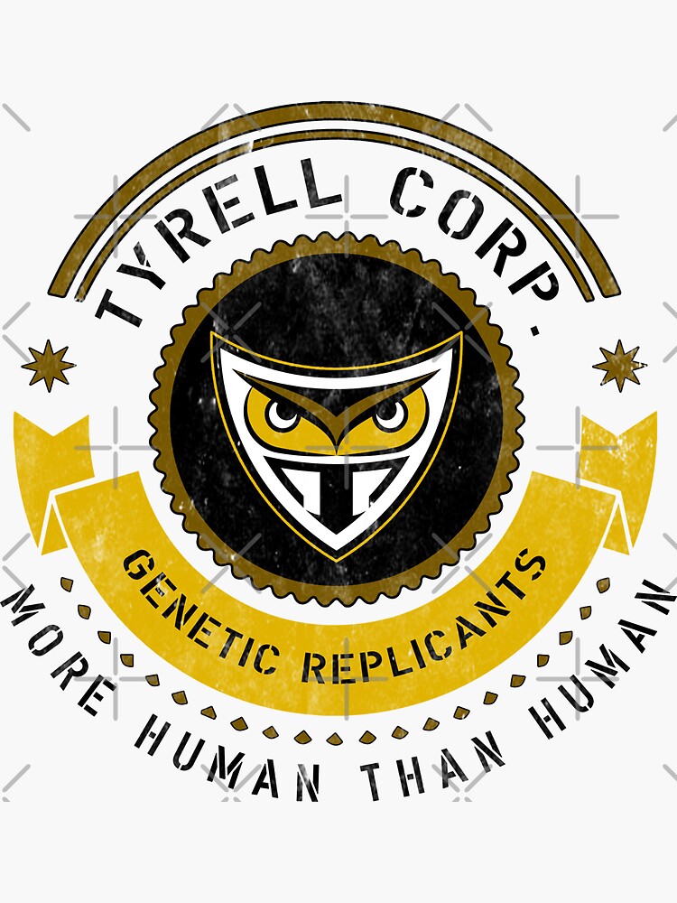 "Tyrell Corporation Crest" Sticker for Sale by kayve | Redbubble