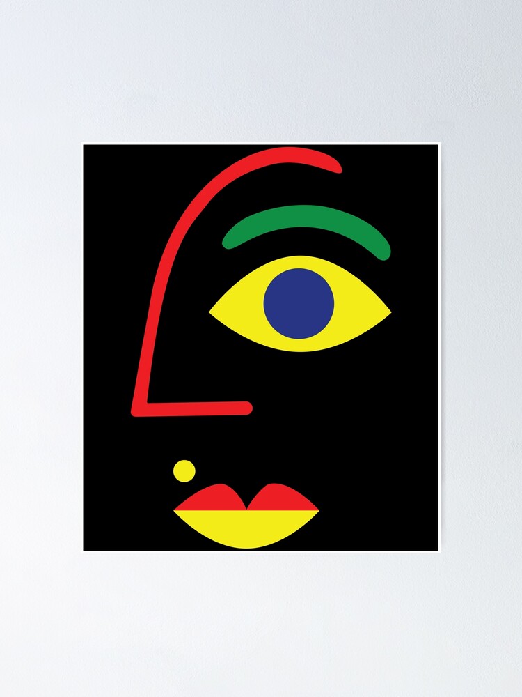 "The face" Poster by IoanaSabau | Redbubble