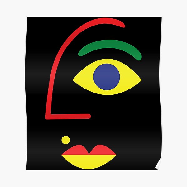 "The face" Poster by IoanaSabau | Redbubble