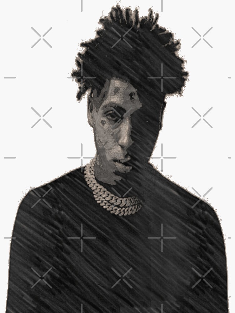 "Nba yb young boy best shirts , stickers 2020" Sticker for Sale by ...