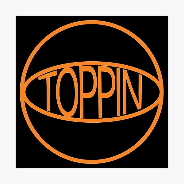 Lámina fotográfica «Obi Toppin New York Knicks nuevo logo» de ...