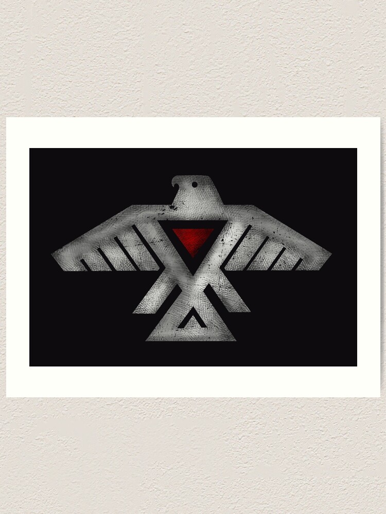 "Anishinaabe Anisnaabe Thunderbird Pheonix Bird Flag Symbol by Grand ...