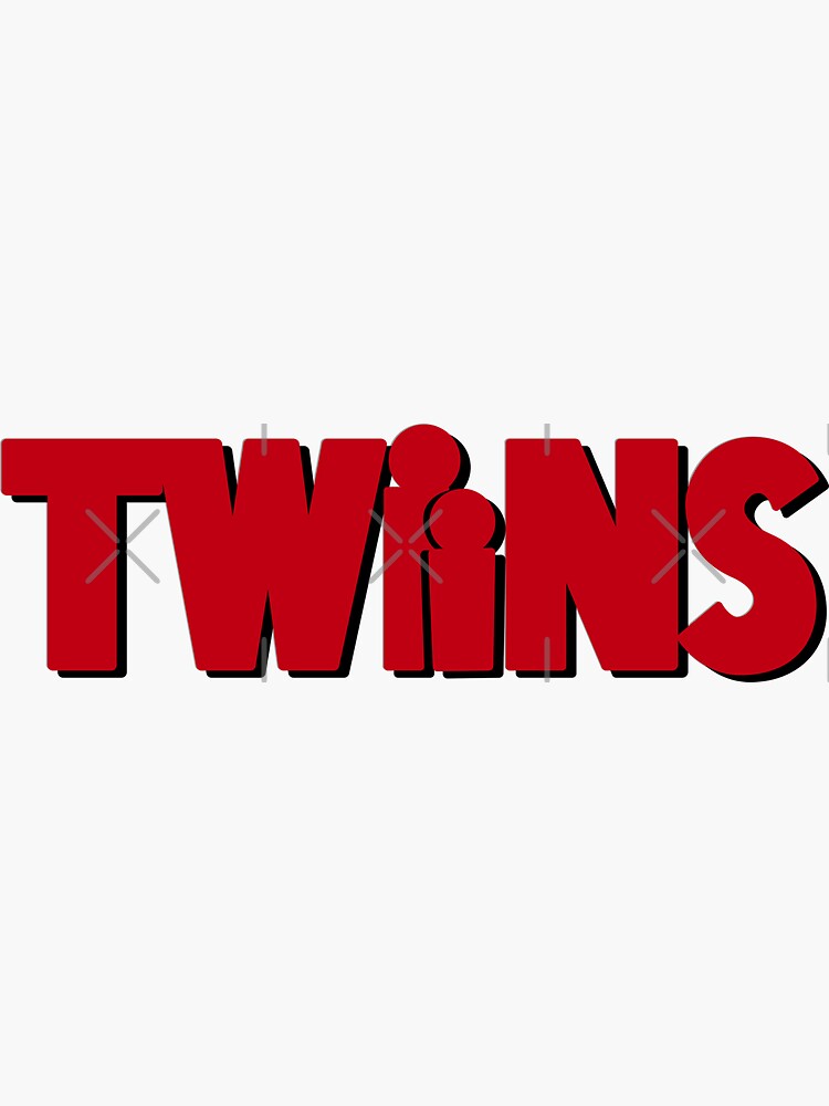 "Twins" Sticker for Sale by Linubidix | Redbubble