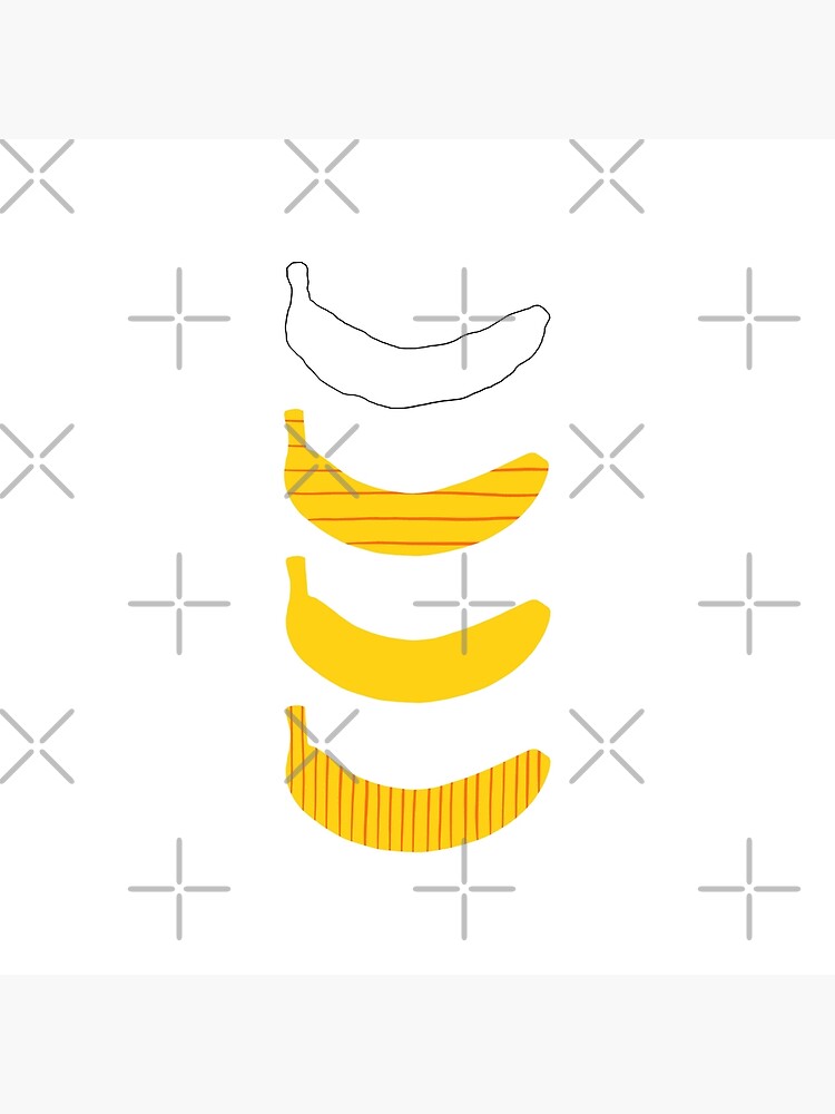 "4 bananas" Poster by femagno | Redbubble