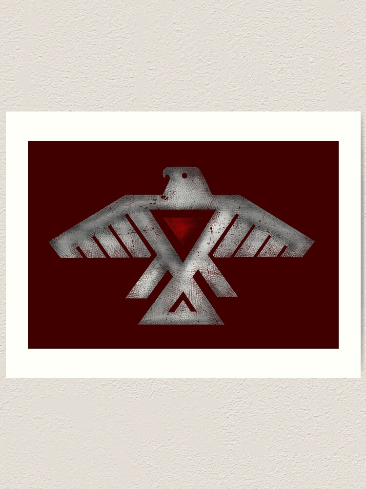 "Anishinaabe Anisnaabe Thunderbird Pheonix Bird Flag Symbol by Grand ...
