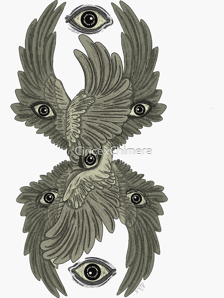 "Seraphim" Sticker for Sale by CiricexChimera | Redbubble