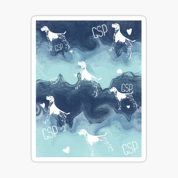"Shades of GSP" Sticker for Sale by kelseymillerr | Redbubble