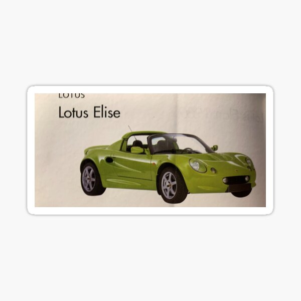 Sticker: Lotus Elise | Redbubble