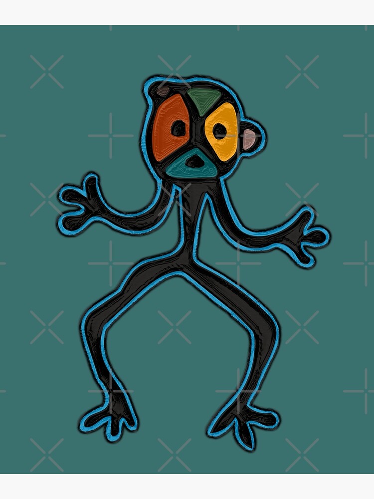 "Taíno Urayo Cacique Symbol Color" Art Print by liamaris | Redbubble