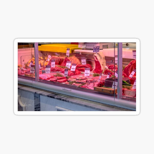 "Munich Butcher Shop" Sticker by Jpfeiffer | Redbubble