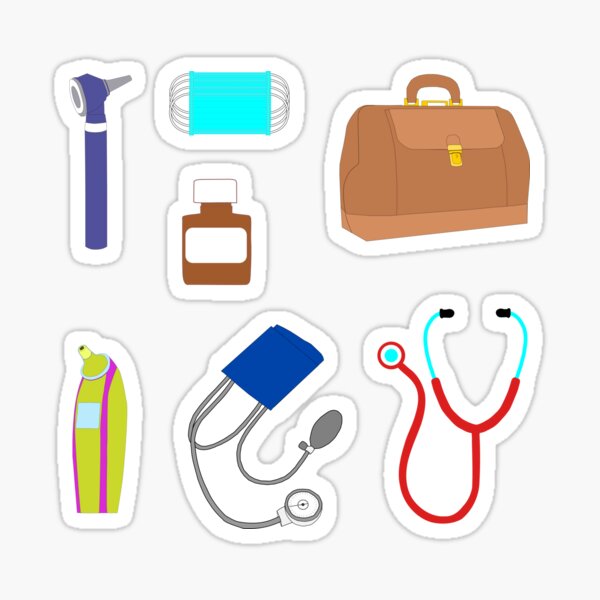 "Medical Kit Sticker Pack" Sticker by MarigoldAndCo | Redbubble