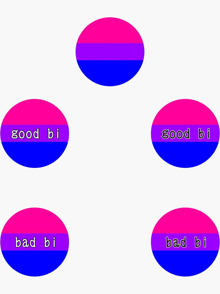 "LGBTQ Series: Super Bi Sticker Pack!" Sticker for Sale by ...