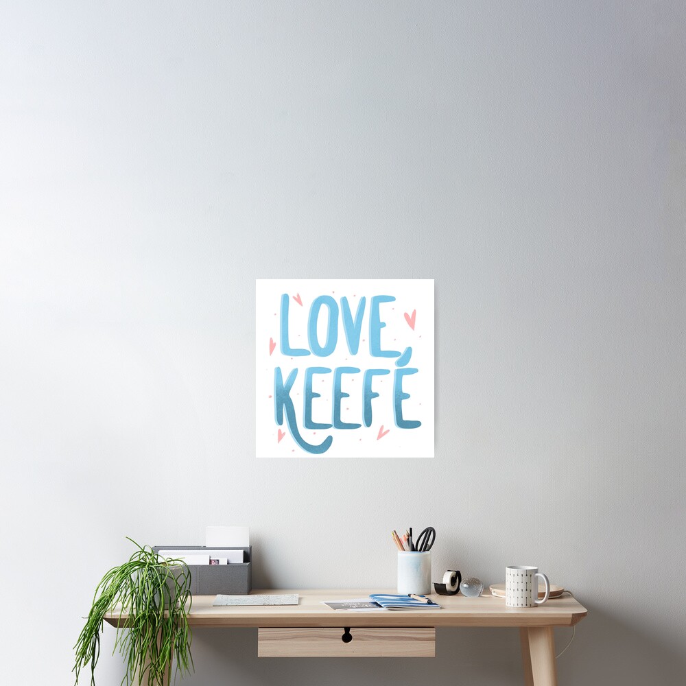 "Kotlc unlocked love keefe " Poster for Sale by StevieArleen | Redbubble