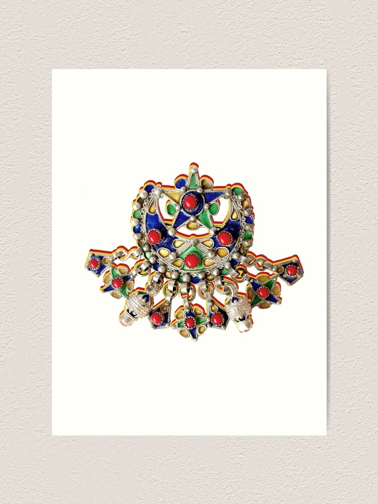 "The Amazigh fibula - Kabyle jewelry. symbol of Kabyle beauty" Art ...